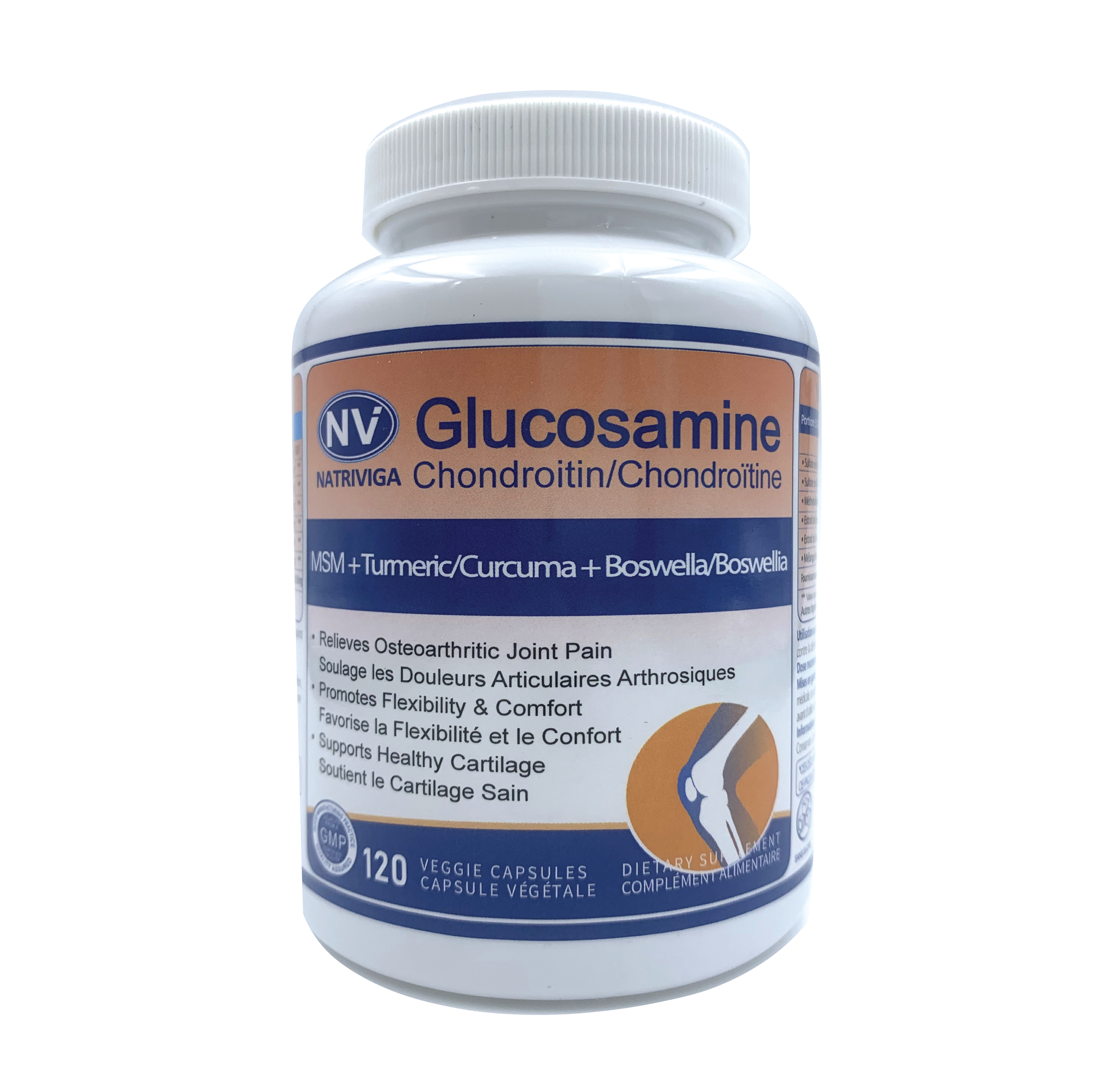 Glucosamine & Chondroitin Sulphate with MSM – 3-in-1 Joint Support