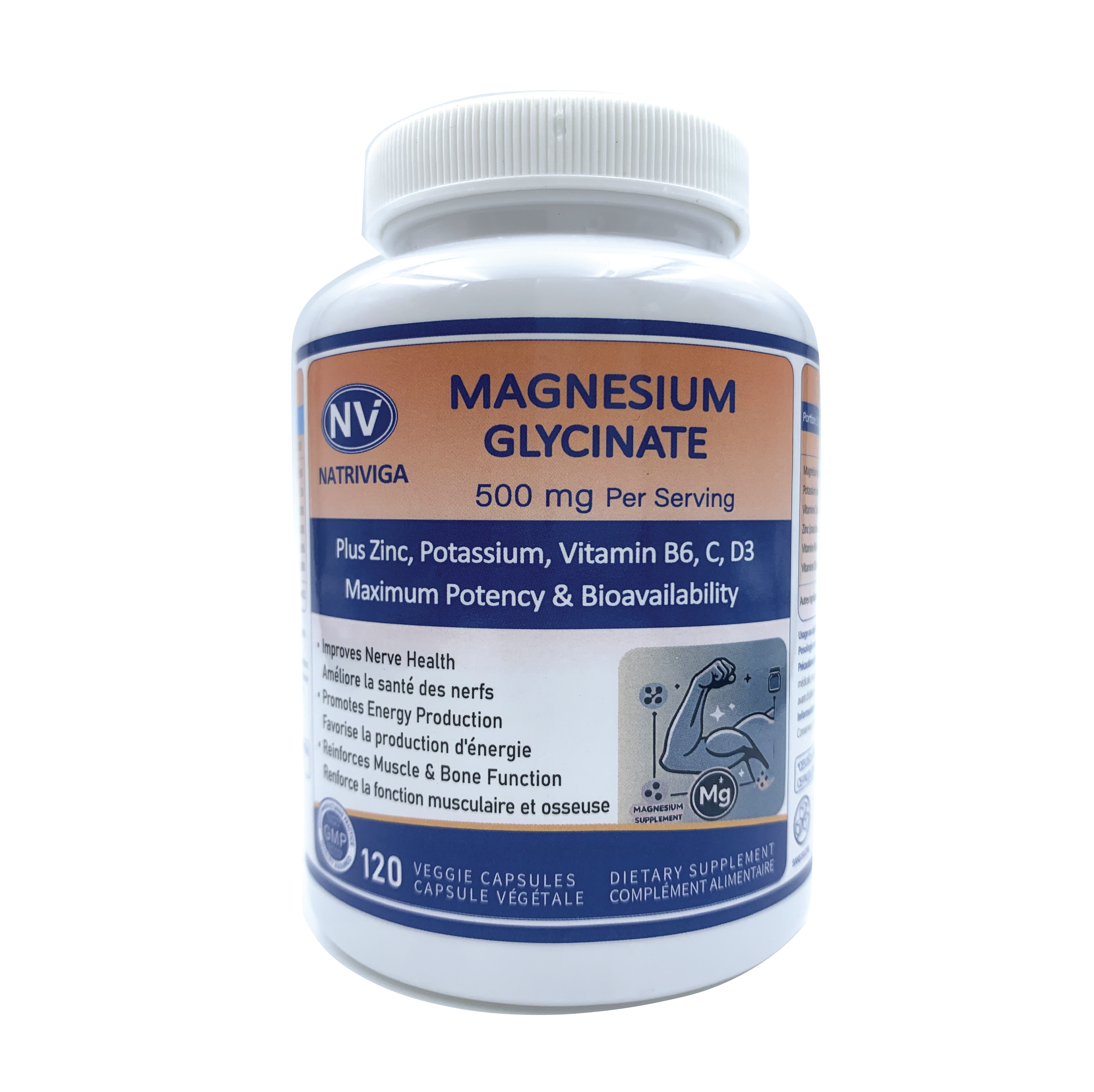 Magnesium with Zinc and Vitamin C - Natriviga: Natural Health Products